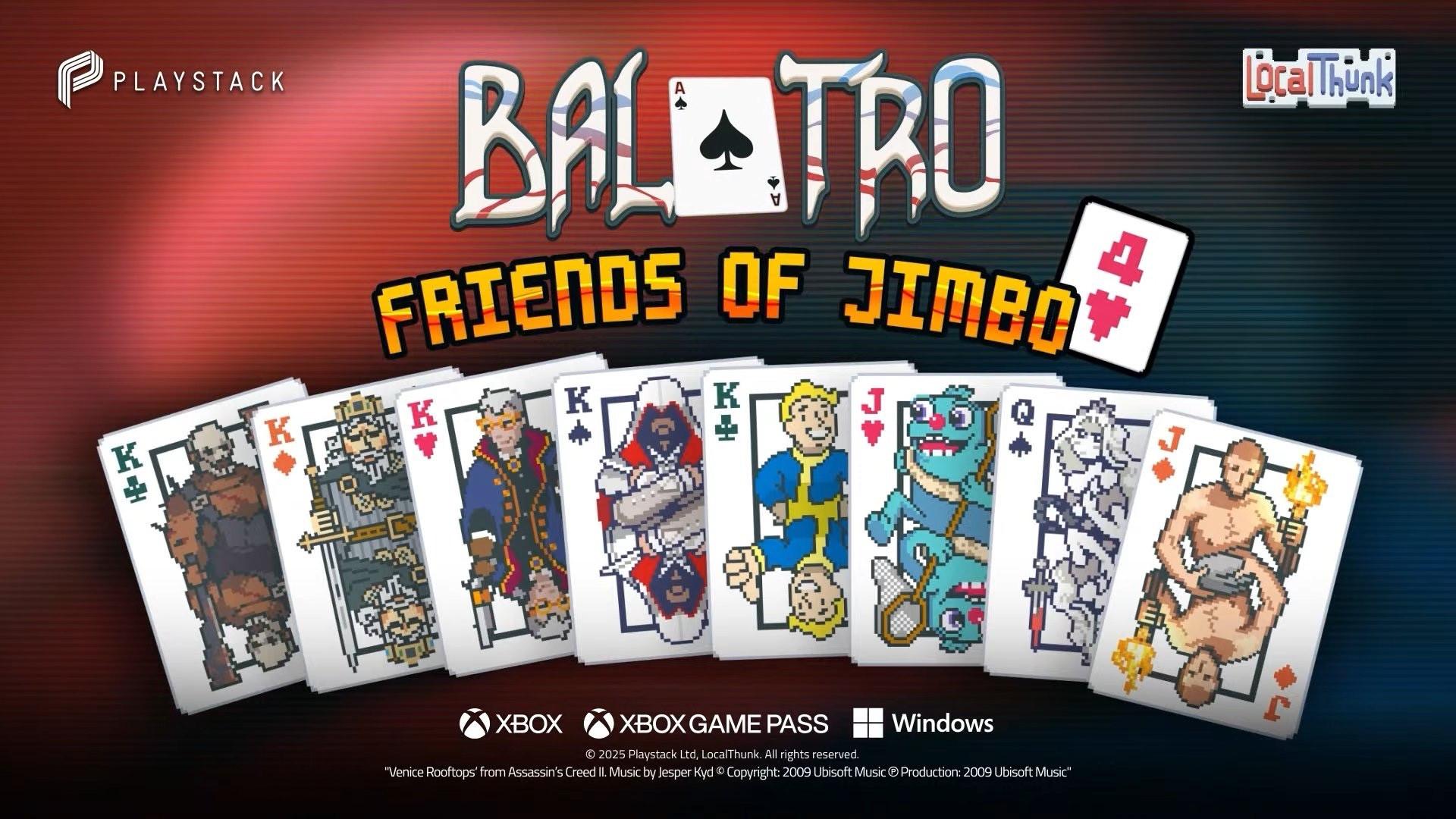 Balatro Available Today on Xbox Game Pass