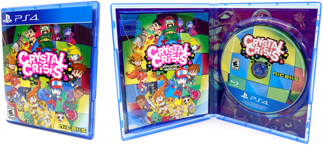 Nicalis Unveils Physical Copies of Crystal Crisis for PS4