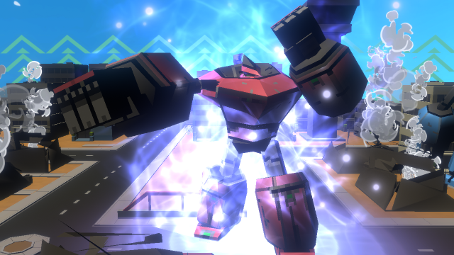 Robot Action Game Demolition Robots K.K. Announced for Switch