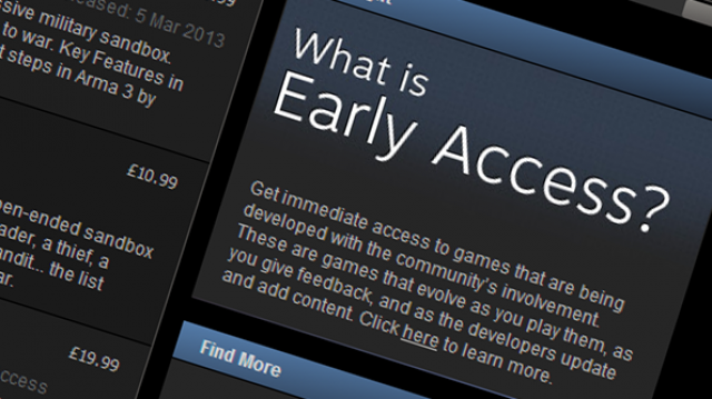 Updated Steam FAQ Warns Against Buying Early Access Games