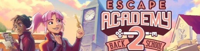 Escape Academy 2: Back 2 School Announced for PC