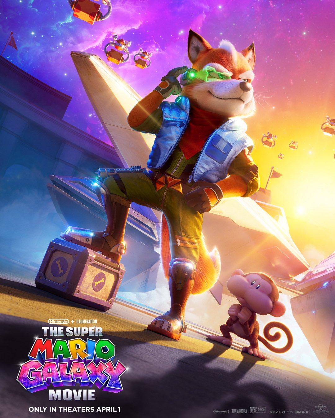 Fox McCloud to Appear in The Super Mario Galaxy Movie