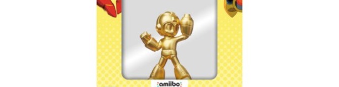 Gold Mega Man Amiibo Available With Mega Man Legacy Collection for the 3DS