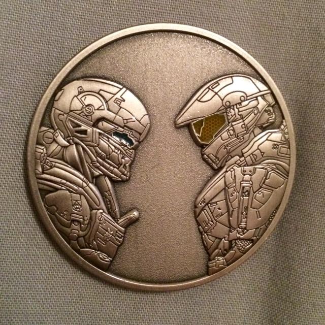 Limited Edition Halo 5: Guardians Coin Only Available at Military Bases