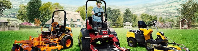 Lawn Mowing Simulator Out Now for PS5 and PS4