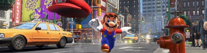 Mario Goes Open World in Super Mario Odyssey for Nintendo Switch