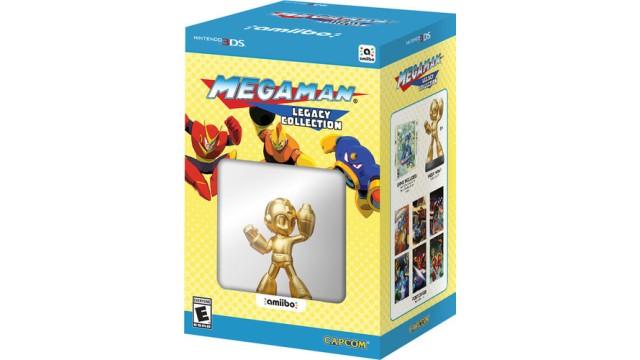 Gold Mega Man Amiibo Available With Mega Man Legacy Collection for the 3DS