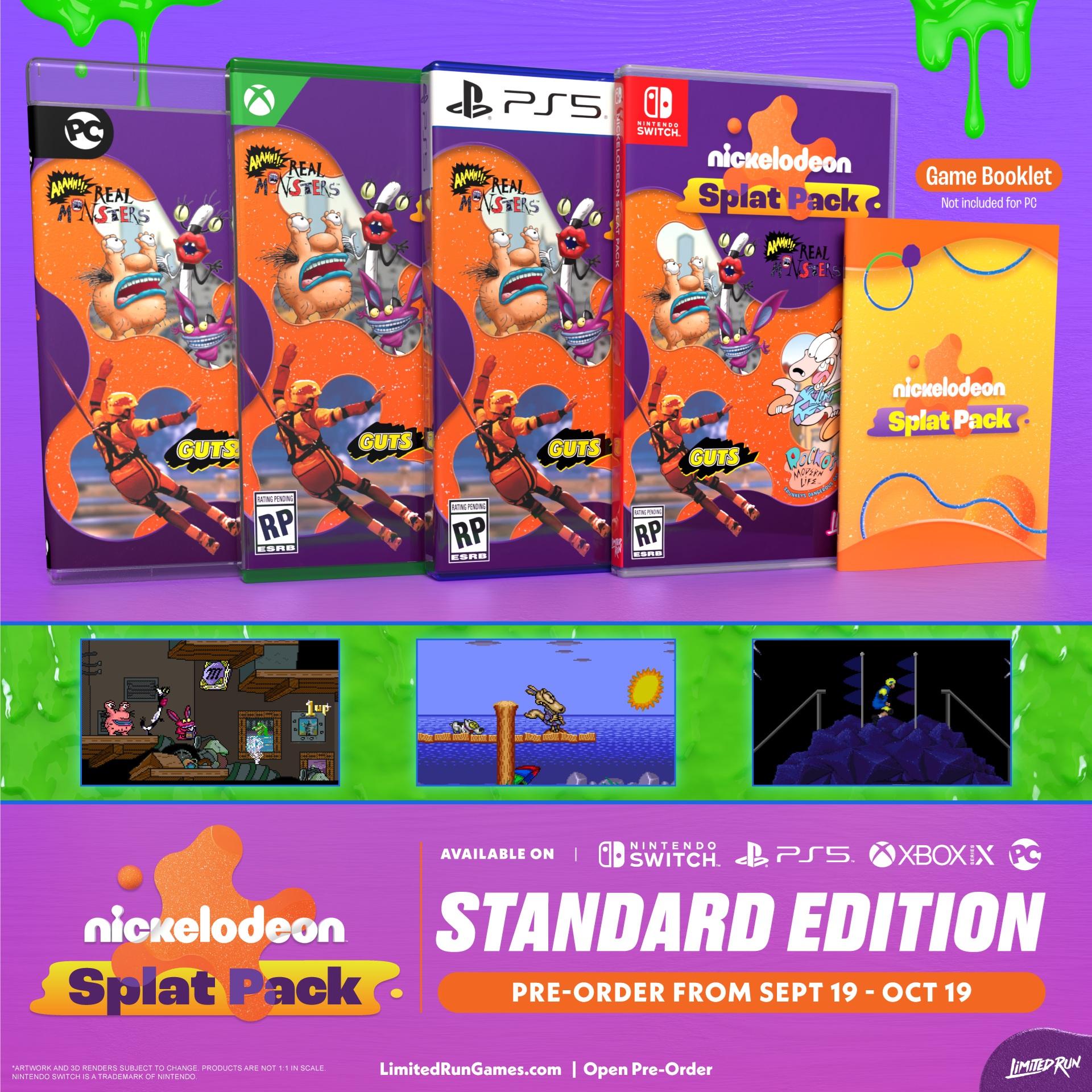 PS5, Xbox Series X | S, Switch 및 PC에 대한 Nickelodeon Splat Pack 발표 ...