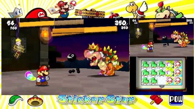 Paper Mario Sticker Star Bowser
