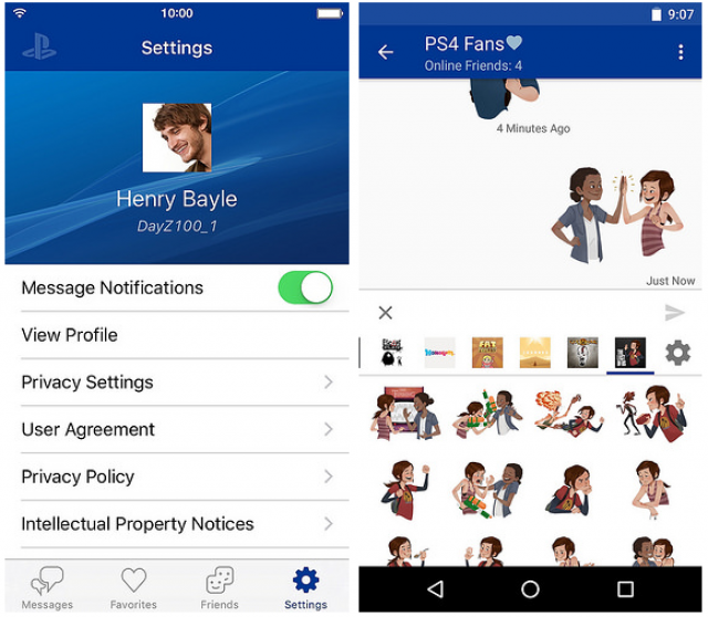 Sony Releases Dedicated PlayStation Messages App for iOS and Android