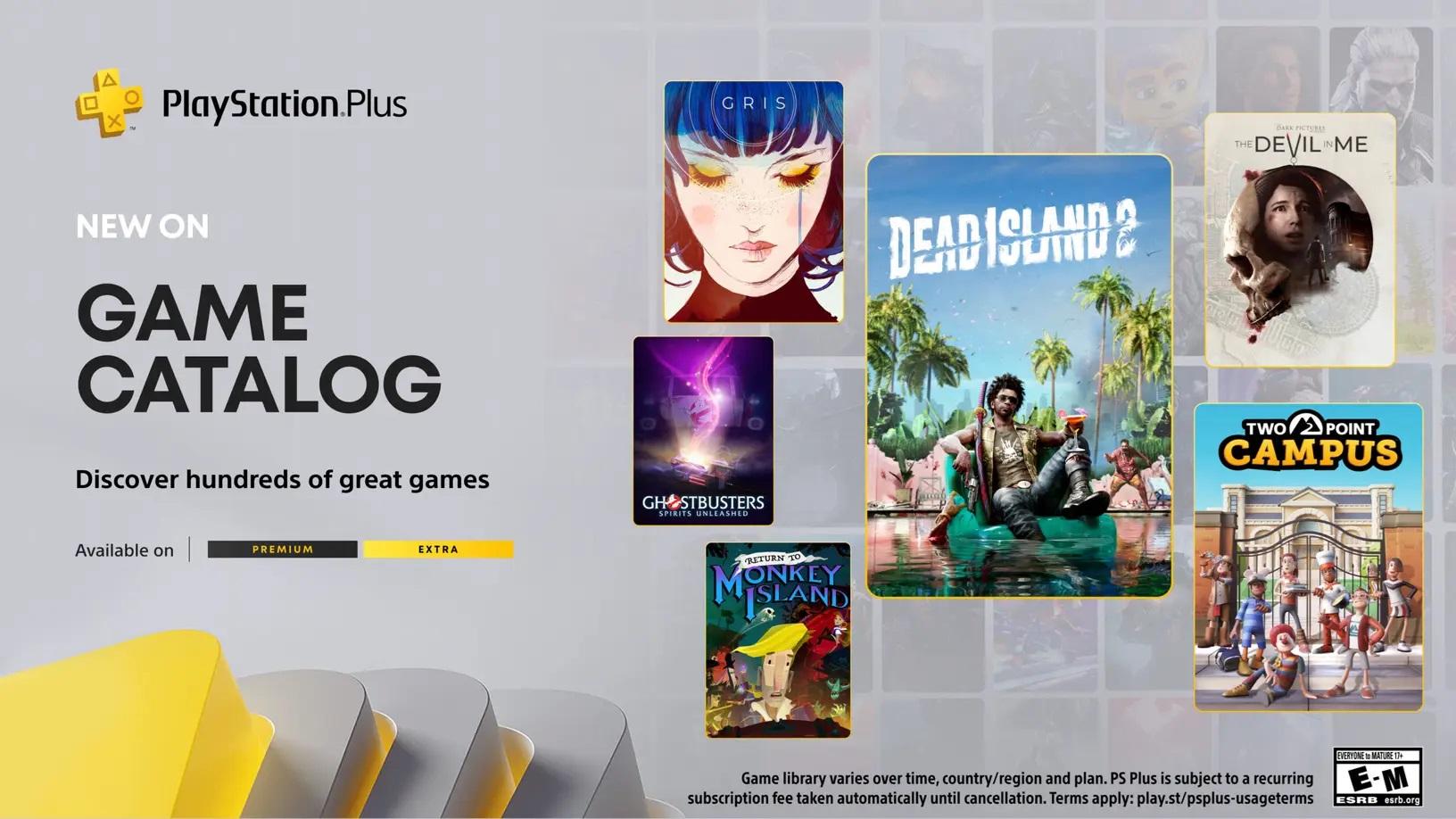 PlayStation Plus Game Catalog and Classics for October 2024 Announced
