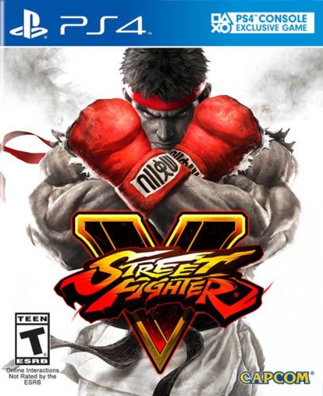 Street Fighter V Box Art Debuts PS4 Console Exclusive Game Branding