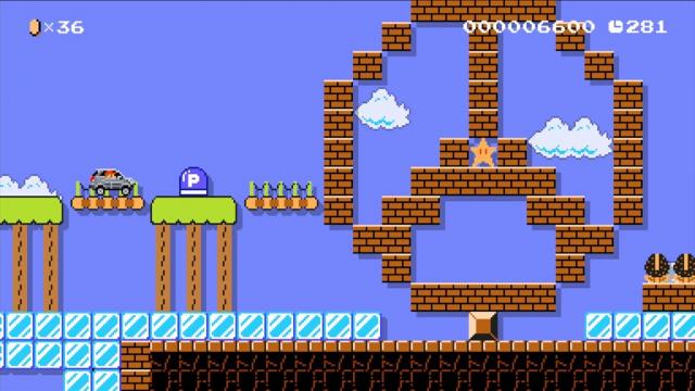Mercedes-Benz Creates an Original Super Mario Maker Level With Special ...