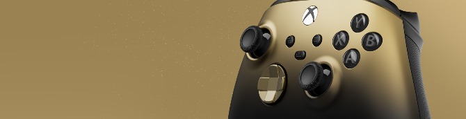 Xbox Gold Shadow Special Edition Controller Announced