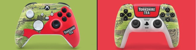 Yorkshire Tea Selling Xbox Series X|S and PS5 Controllers for £150