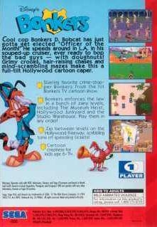 Bonkers for Sega Genesis - Sales, Wiki, Release Dates, Review, Cheats ...