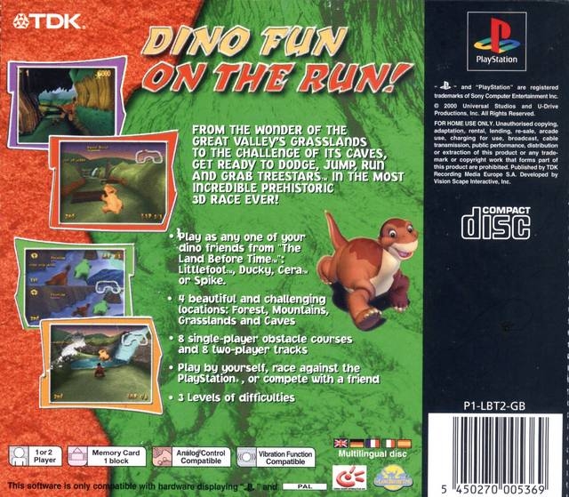 The Land Before Time: Great Valley Racing Adventure for PlayStation ...